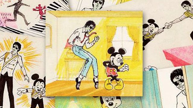 Michael And Mickey Cartoon | Michael Jackson World Network